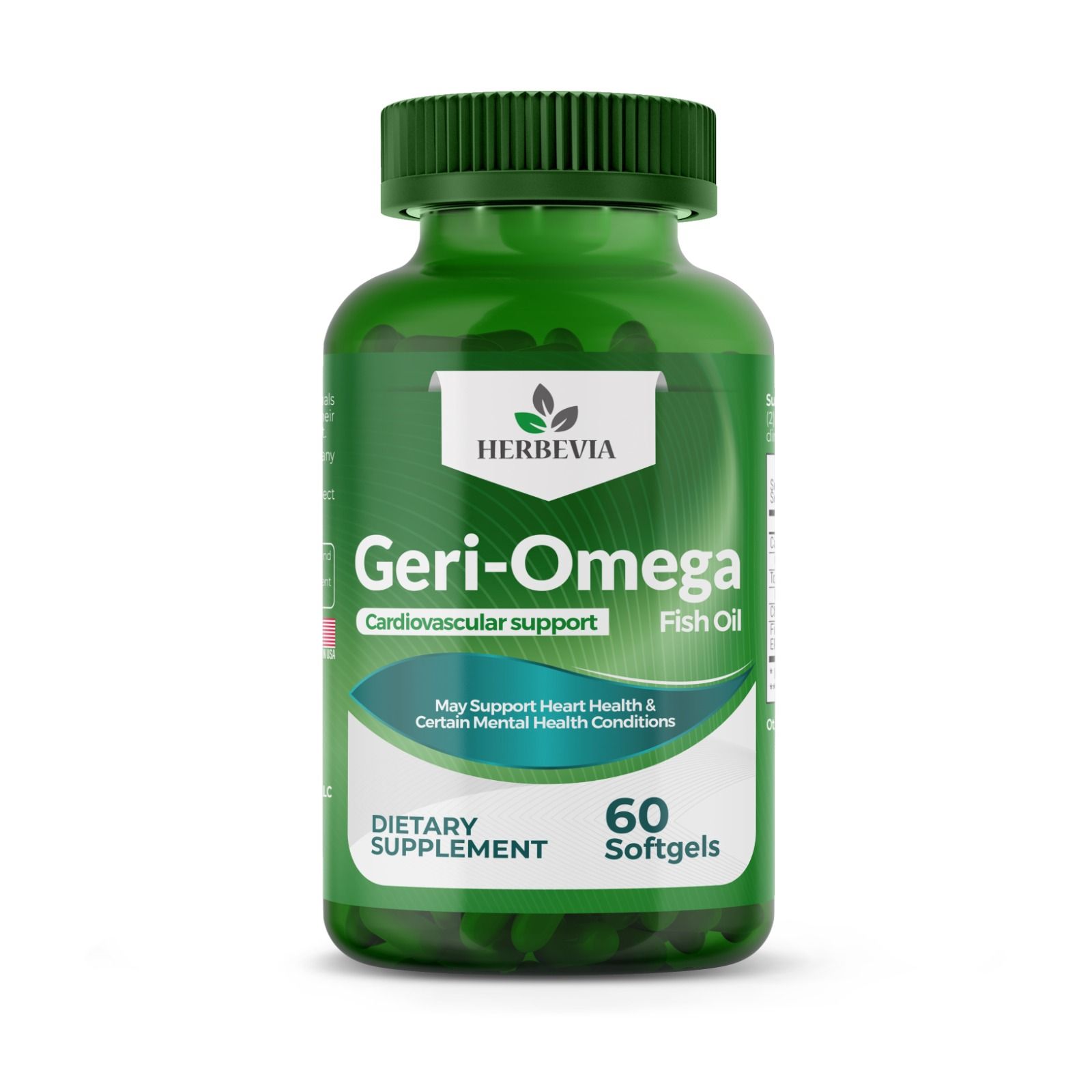 Geri-Omega: Non Fish Omega 3 Supplement from Herbevia